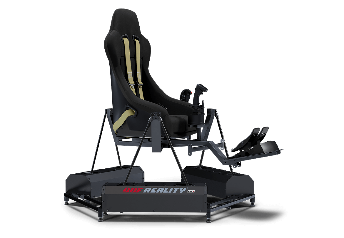 Motion Heli Cockpit - 6-Axis PRO (P6) with SFU and Xtra Smooth Gearing ...